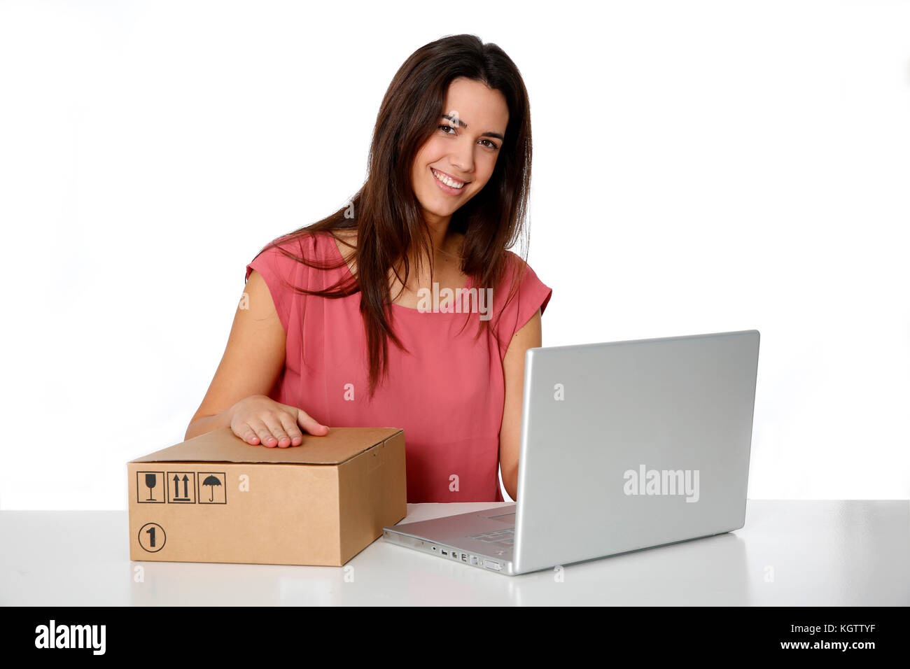 Sending package hi-res stock photography and images - Alamy