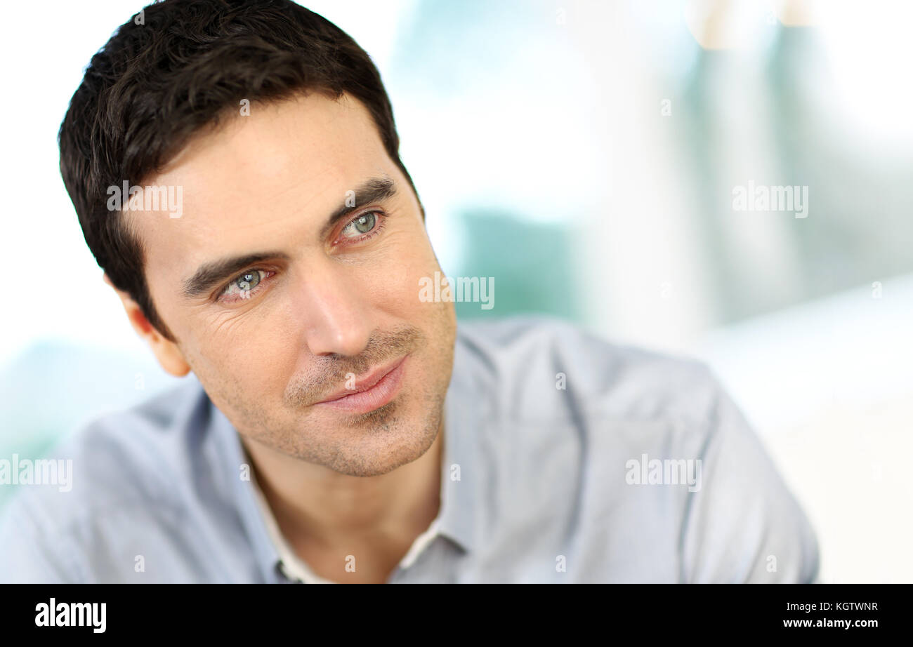 Handsome man 35 years old hi-res stock photography and images - Alamy