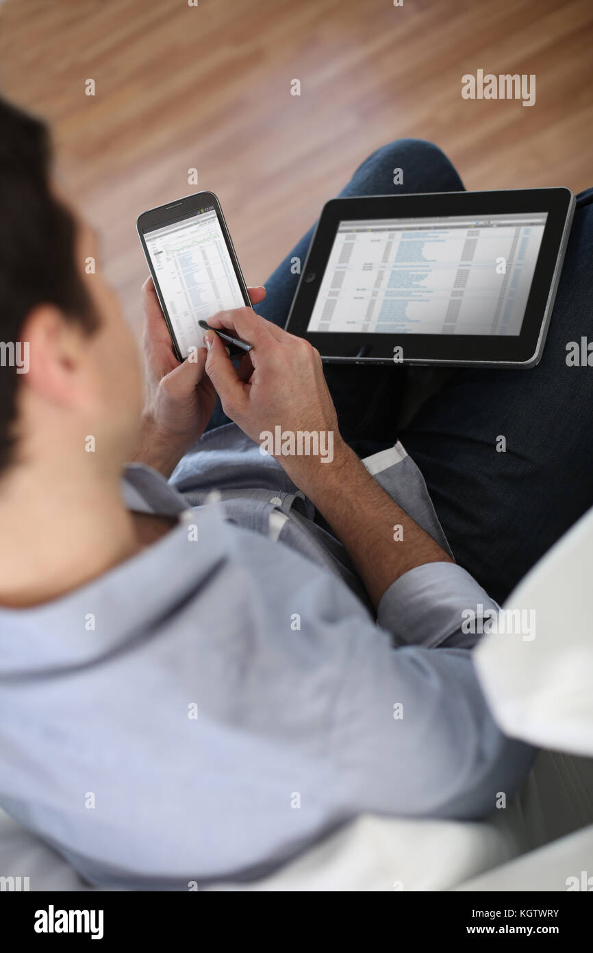 Era of new digital technologies Stock Photo - Alamy