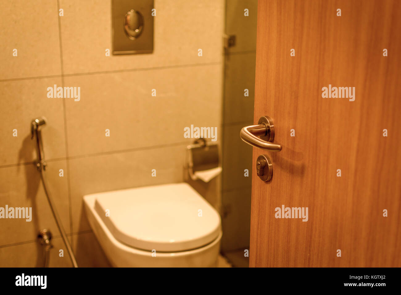 Hotel toilet comod hi-res stock photography and images - Alamy