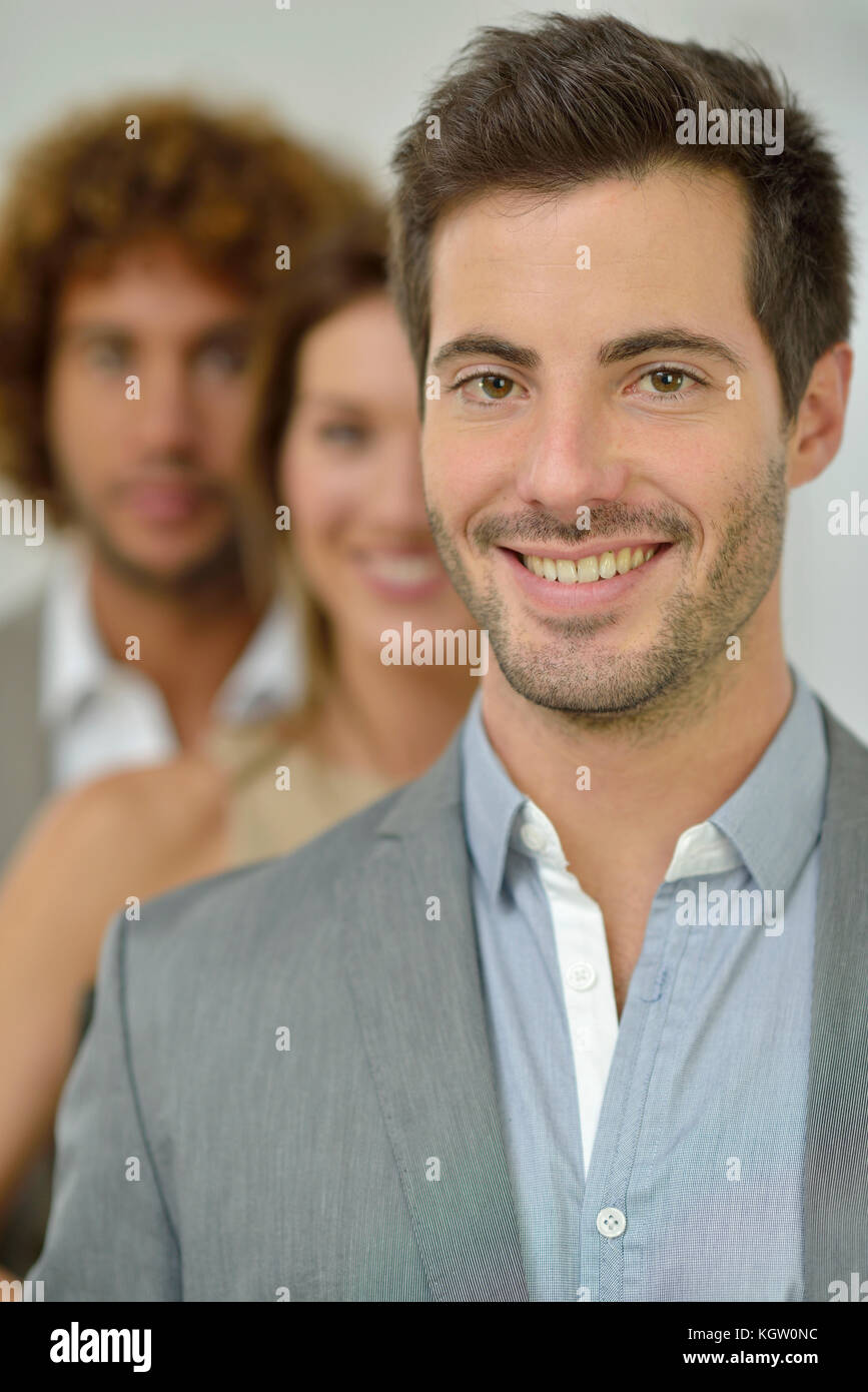 Successful business team portrait Stock Photo - Alamy