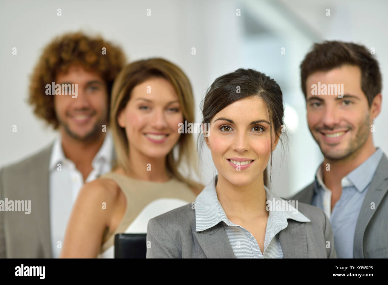 Successful business team portrait Stock Photo - Alamy