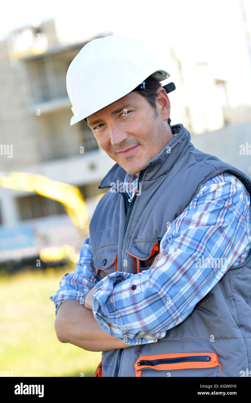 Portrait professional engineer manager construction hi-res stock ...