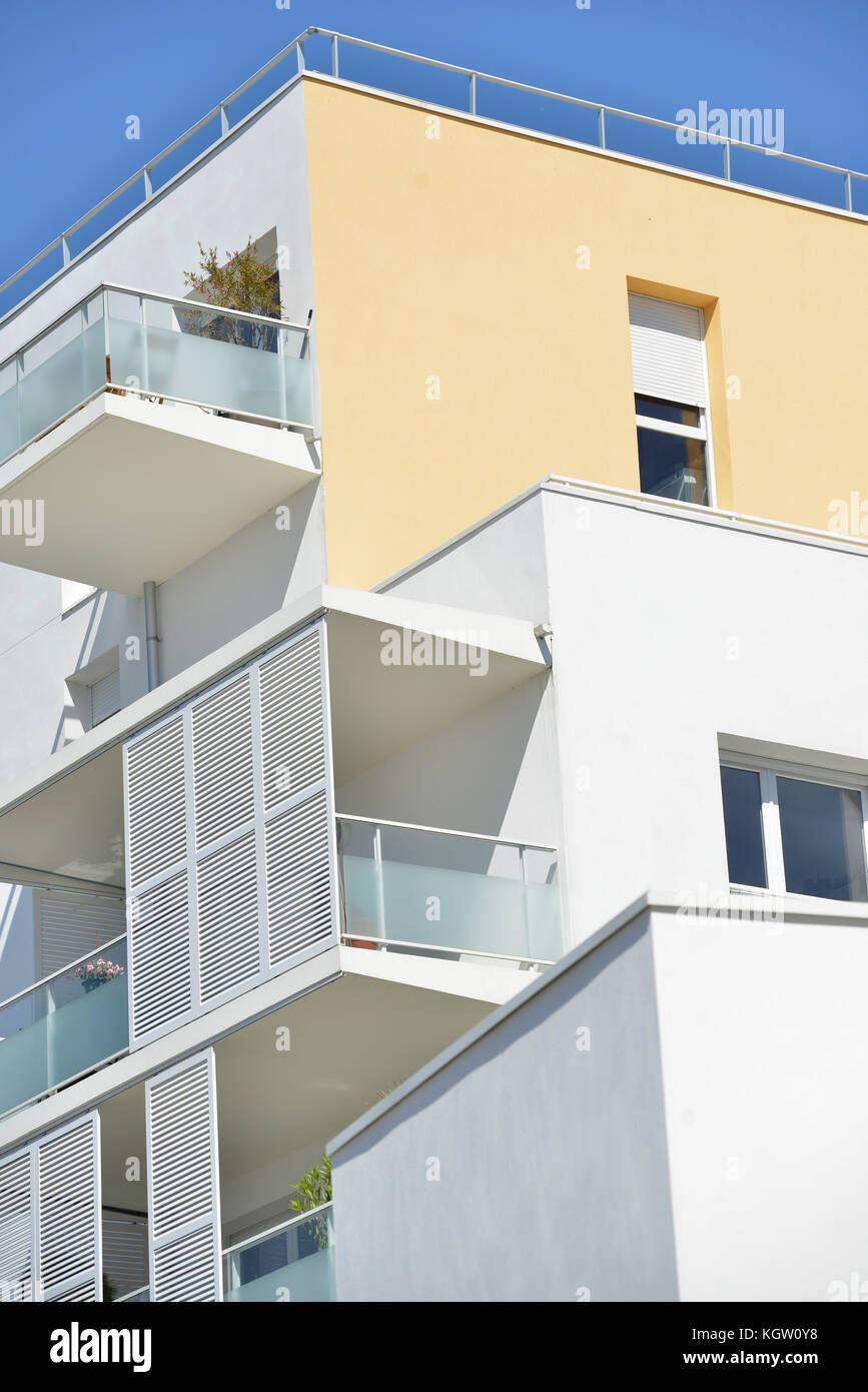 Closeup of modern buildings Stock Photo - Alamy