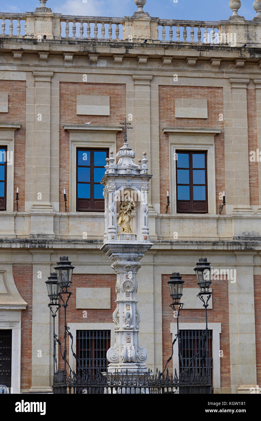 Historic buildings and monuments of Seville, Spain. Spanish ...