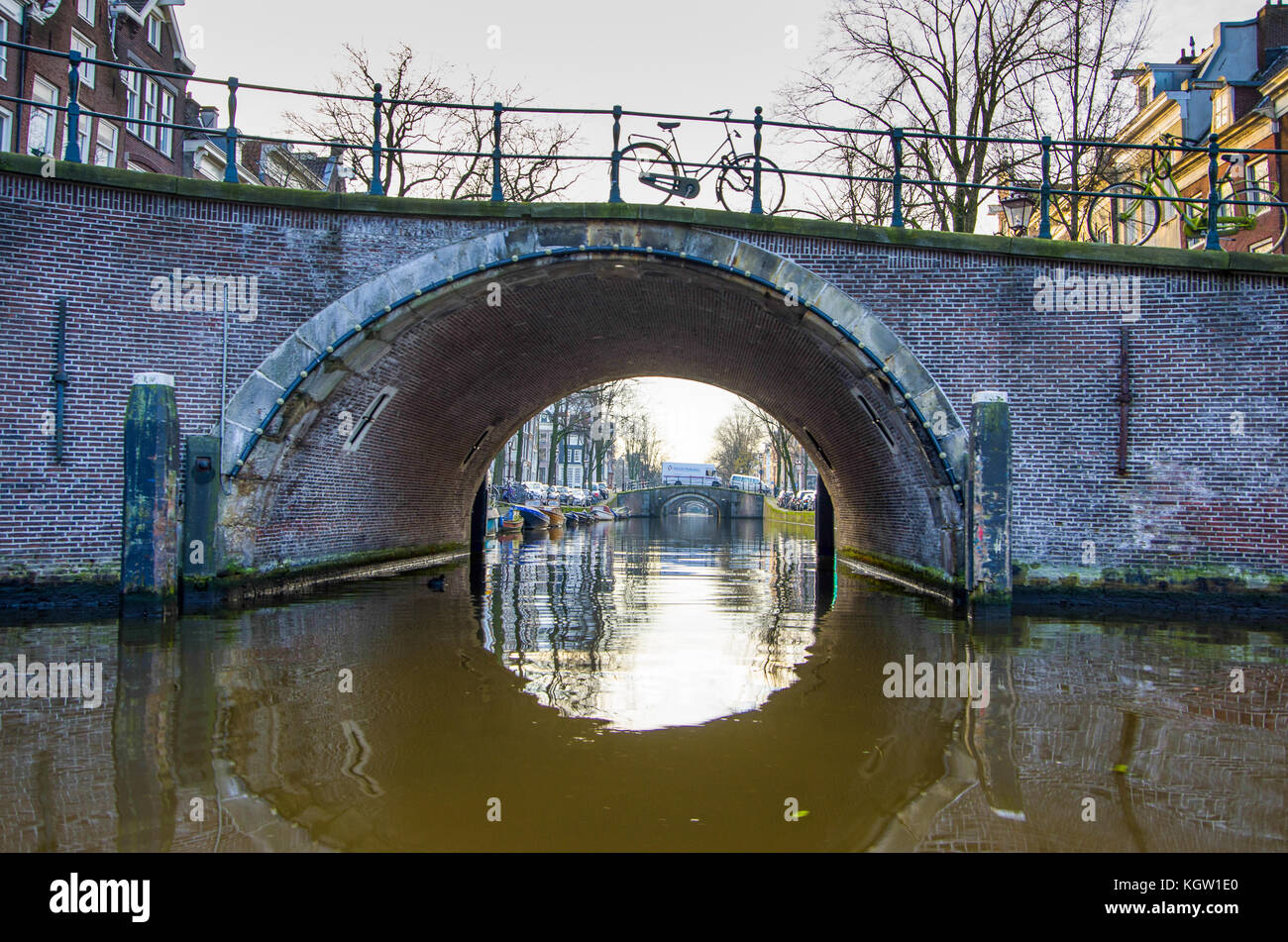Amsterdam bridge stone hi-res stock photography and images - Alamy