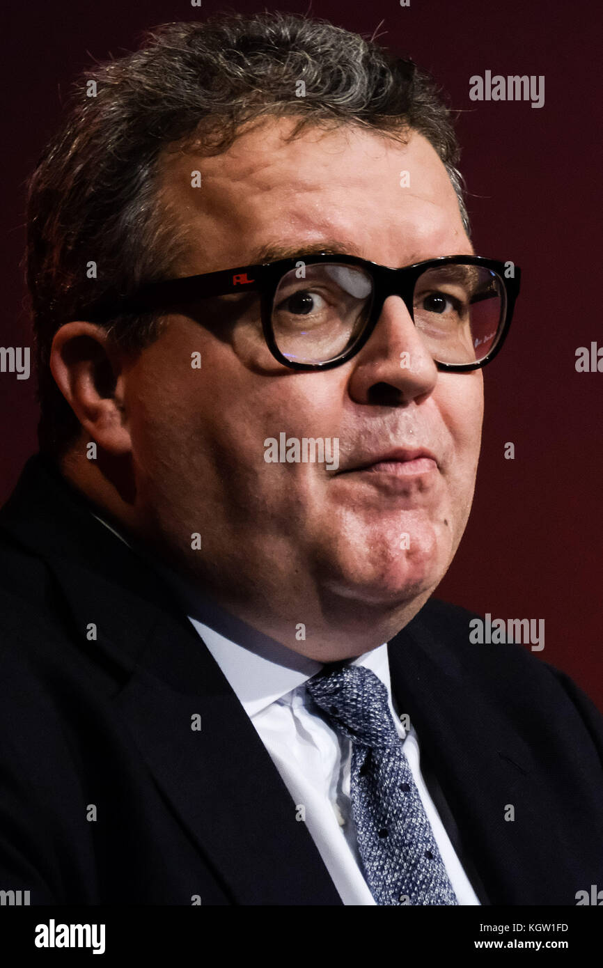 Tom Watson addresses the Labour Party Autumn Conference at Brighton ...