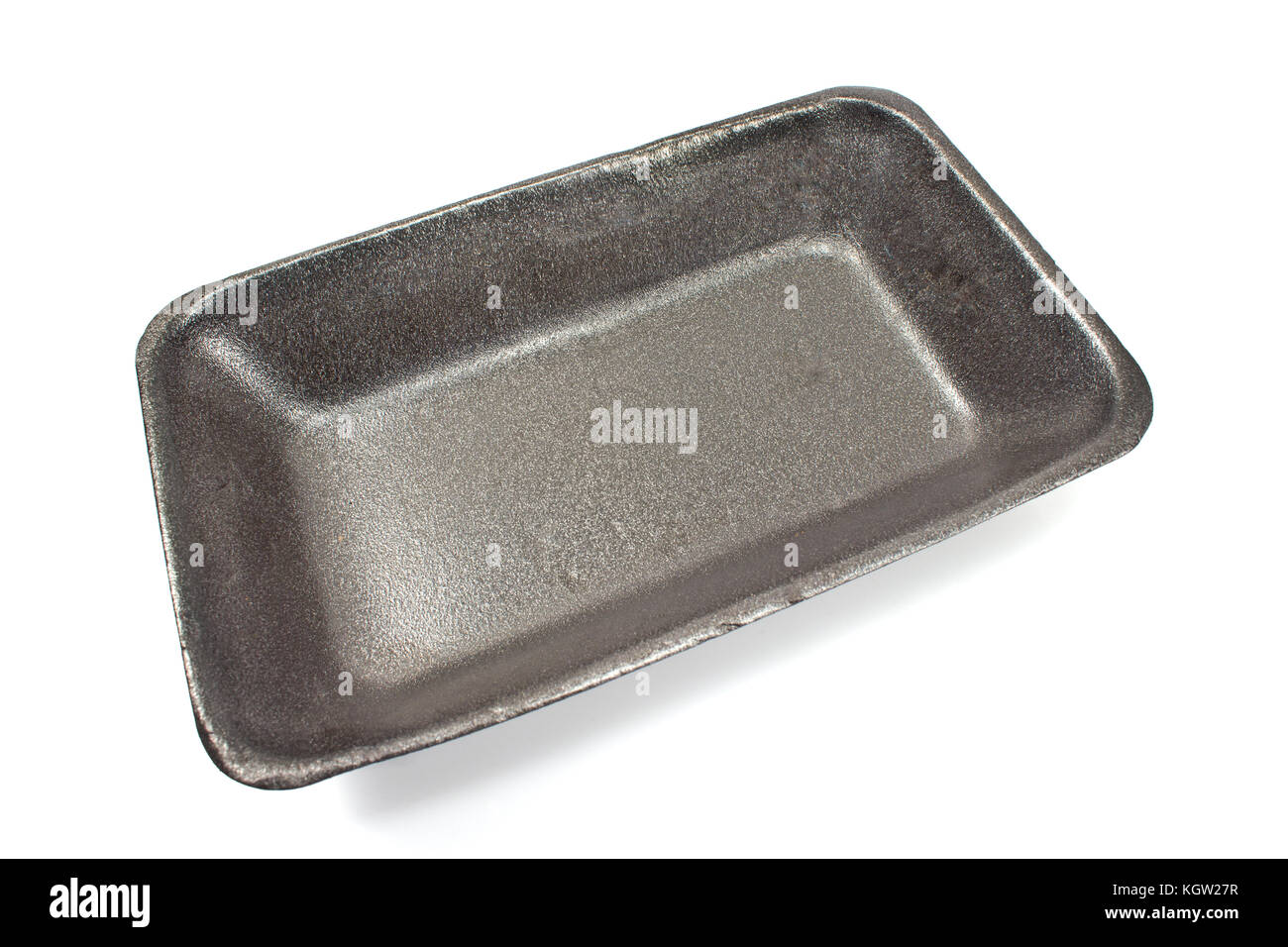 Styrofoam box for food isolated on white background Stock Photo - Alamy