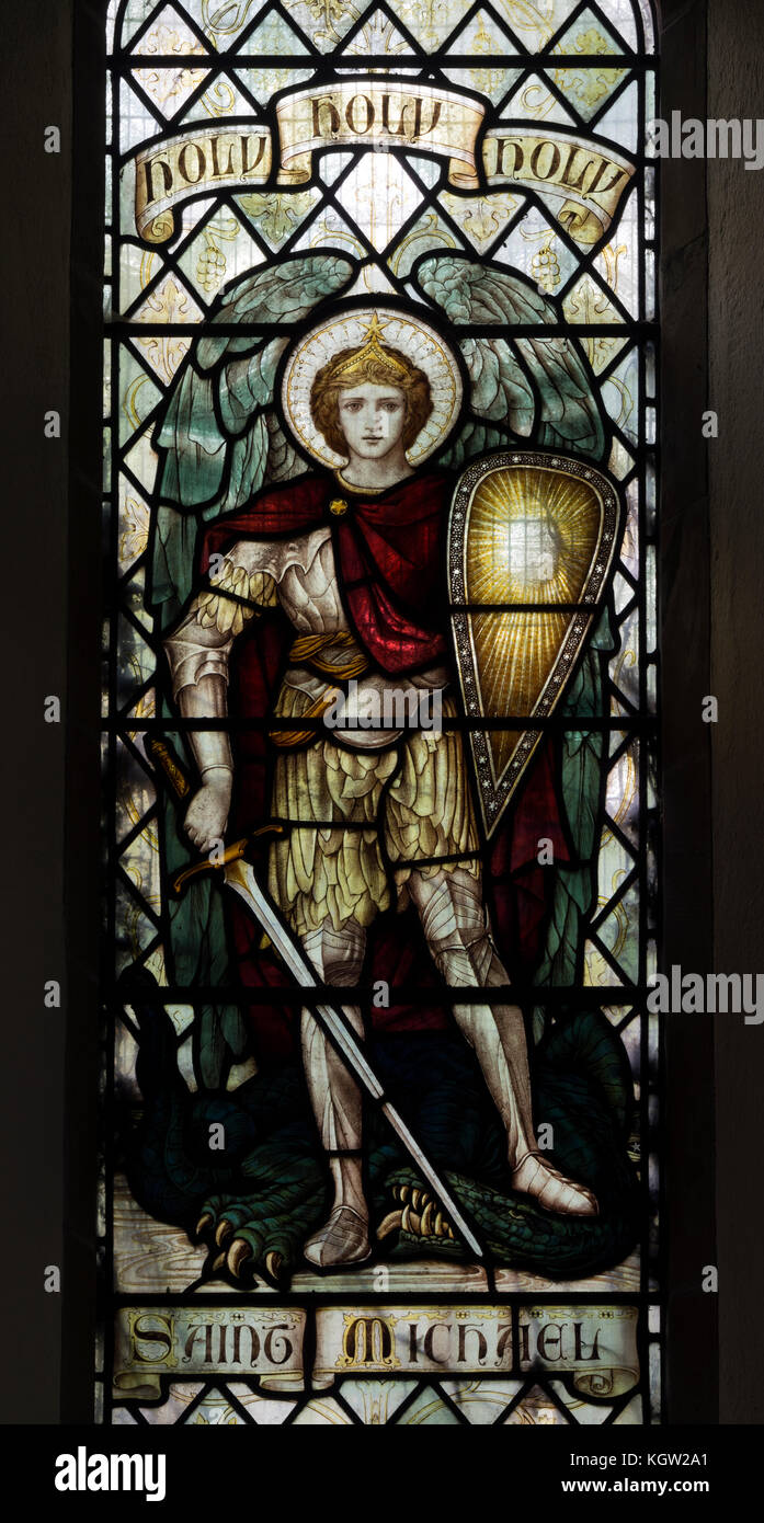 Archangel Michael Stained Glass
