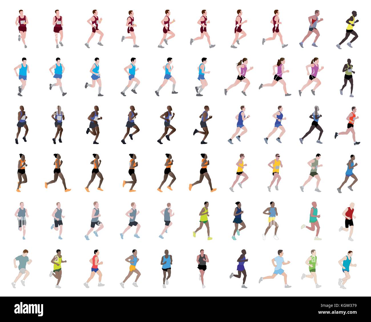 Sprinter Vector Vectors Stock Photos & Sprinter Vector Vectors Stock ...