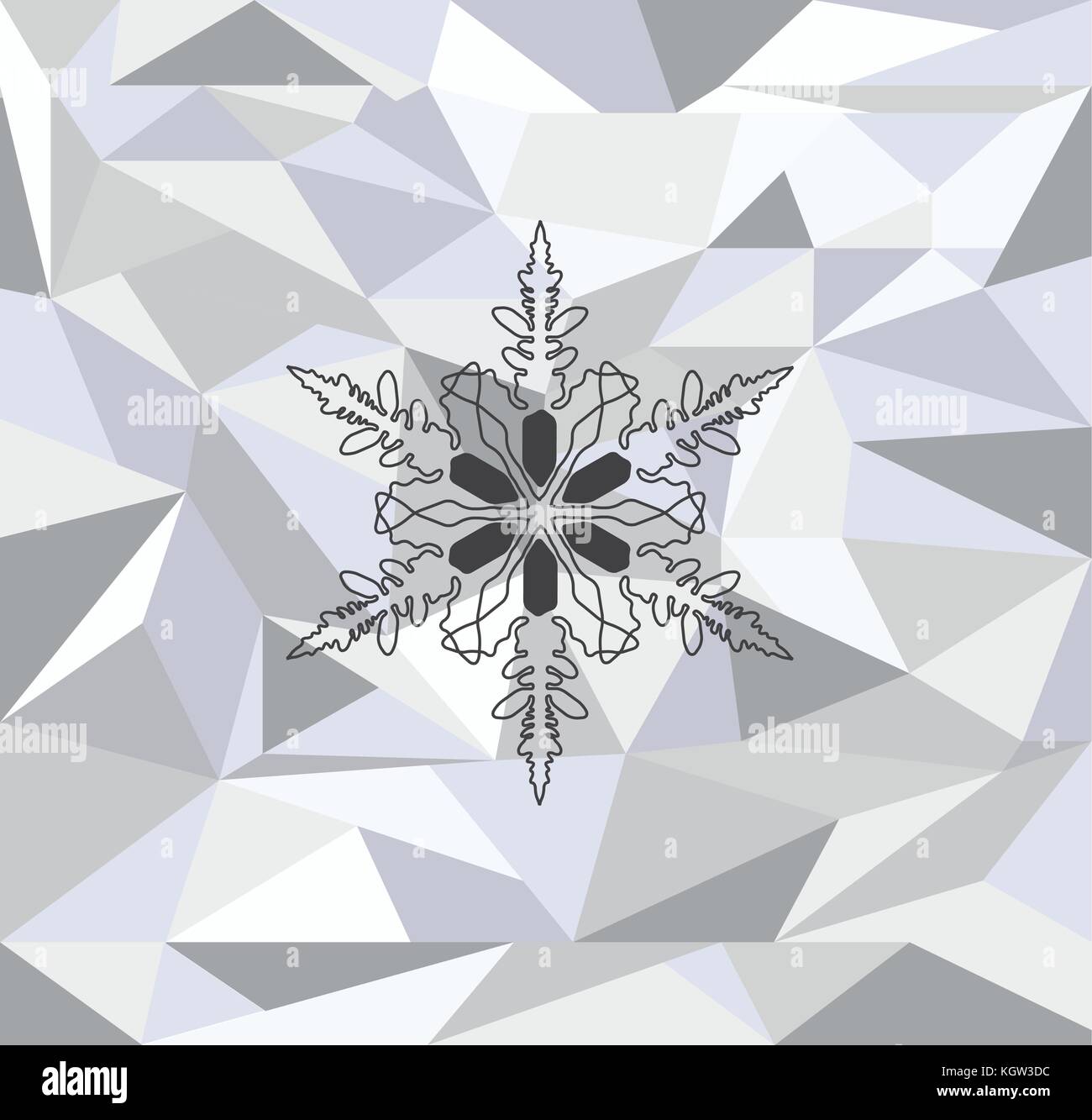 Christmas snowflake background Stock Vector Images - Alamy