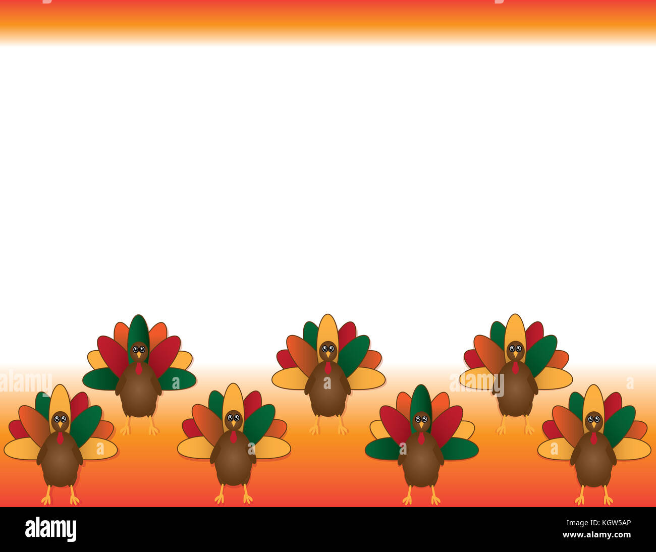 Thanksgiving Turkey Border