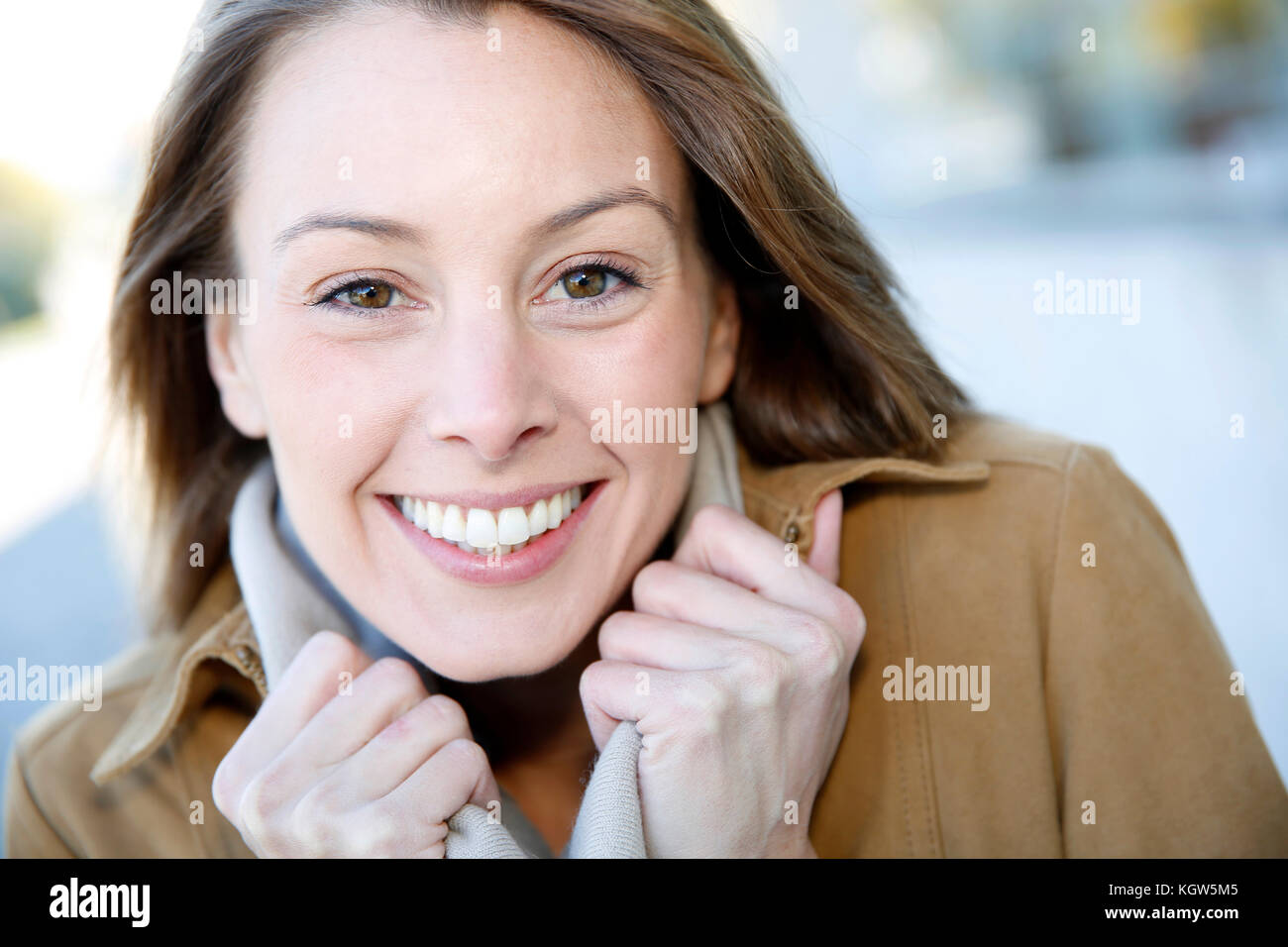 Portrait of beautiful charming girl Stock Photo - Alamy