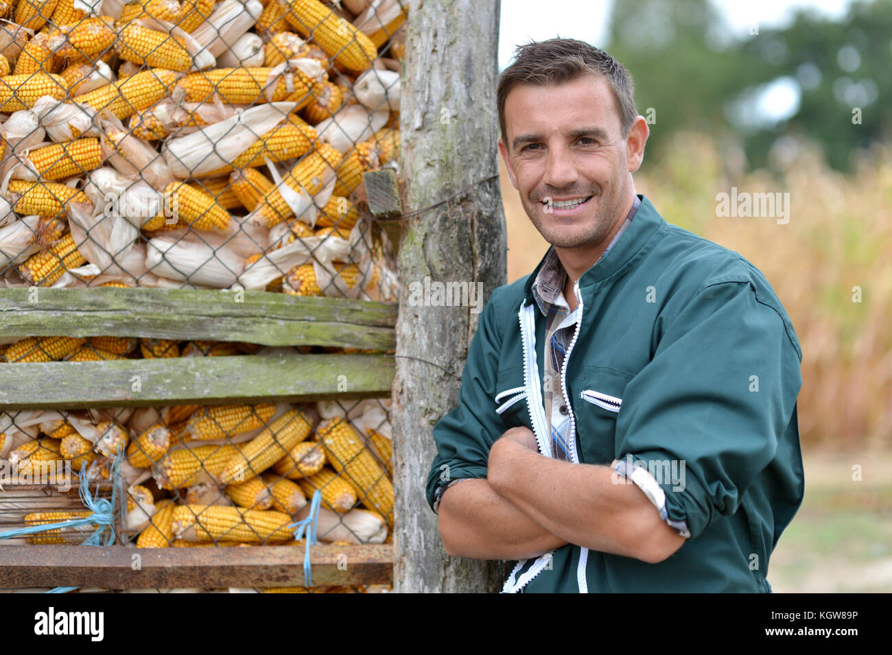 Corn silo hi-res stock photography and images - Alamy