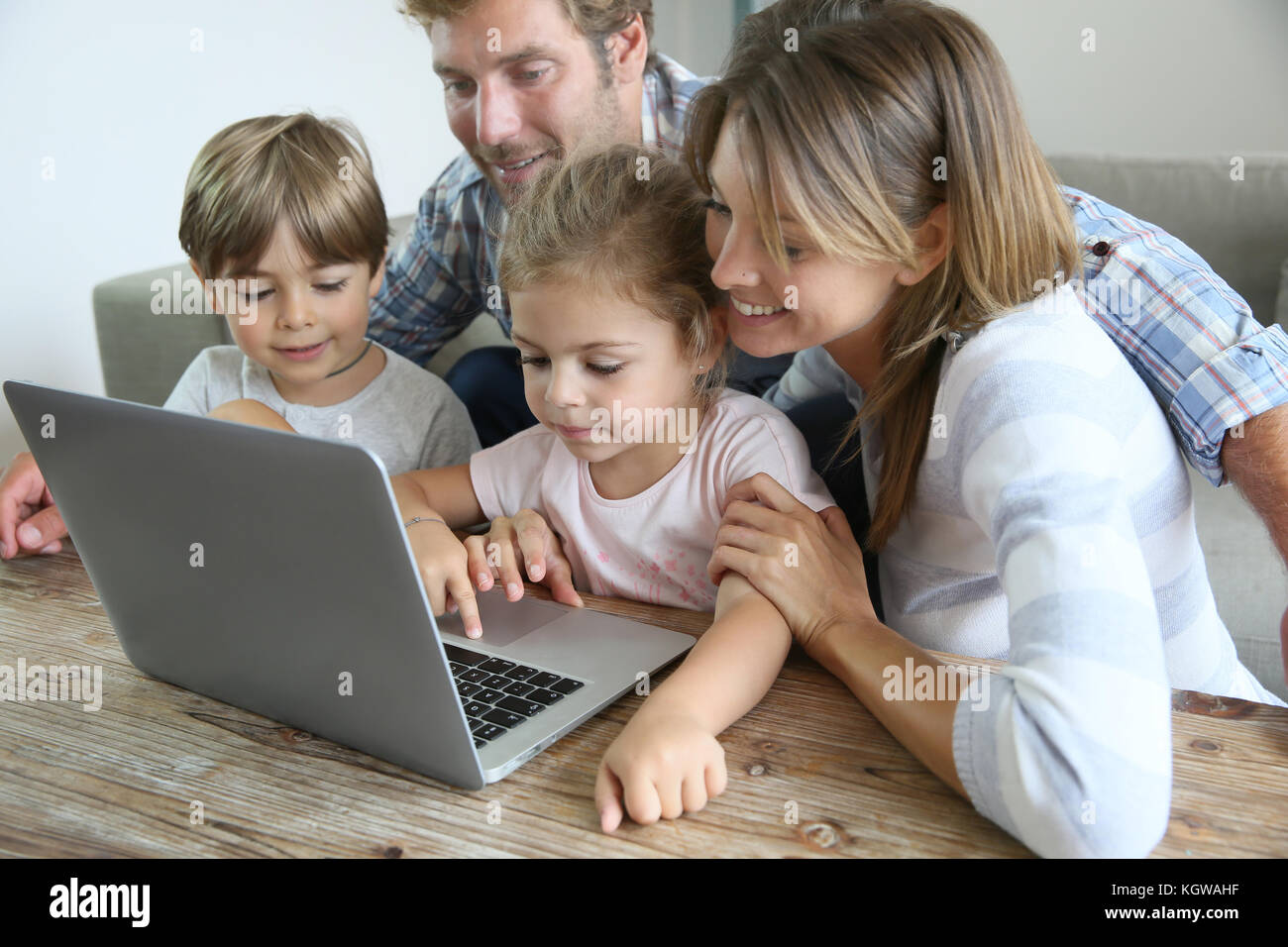 Parents Using Computer