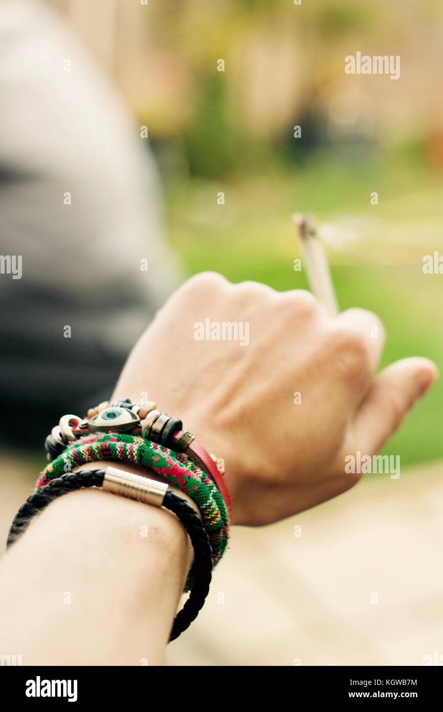 Spliff smoking hi-res stock photography and images - Alamy