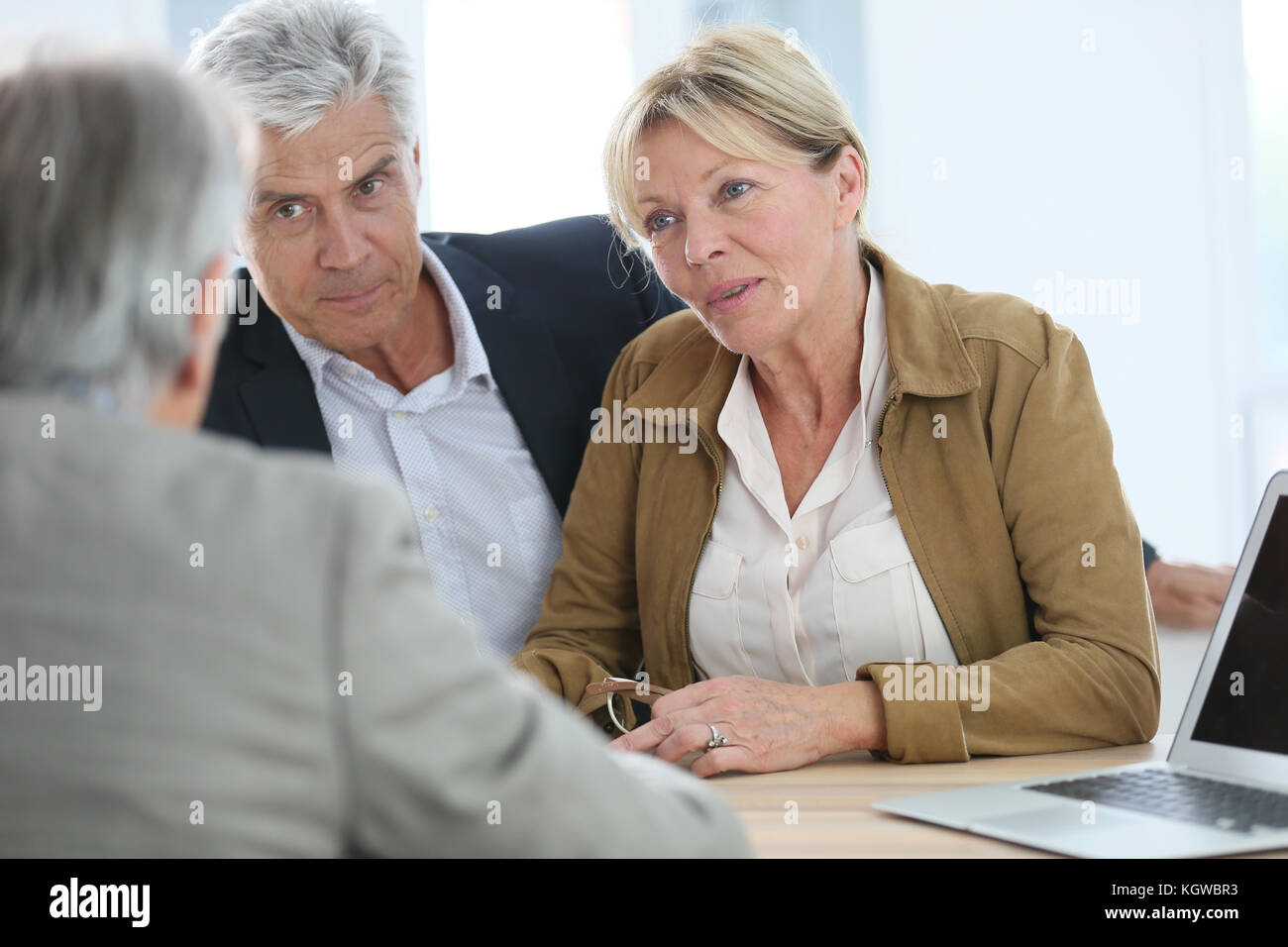 Grumpy Old Lady Meeting Office