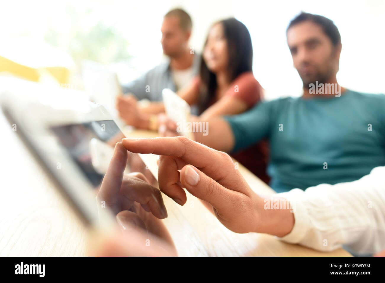 Sliding screen hi-res stock photography and images - Alamy