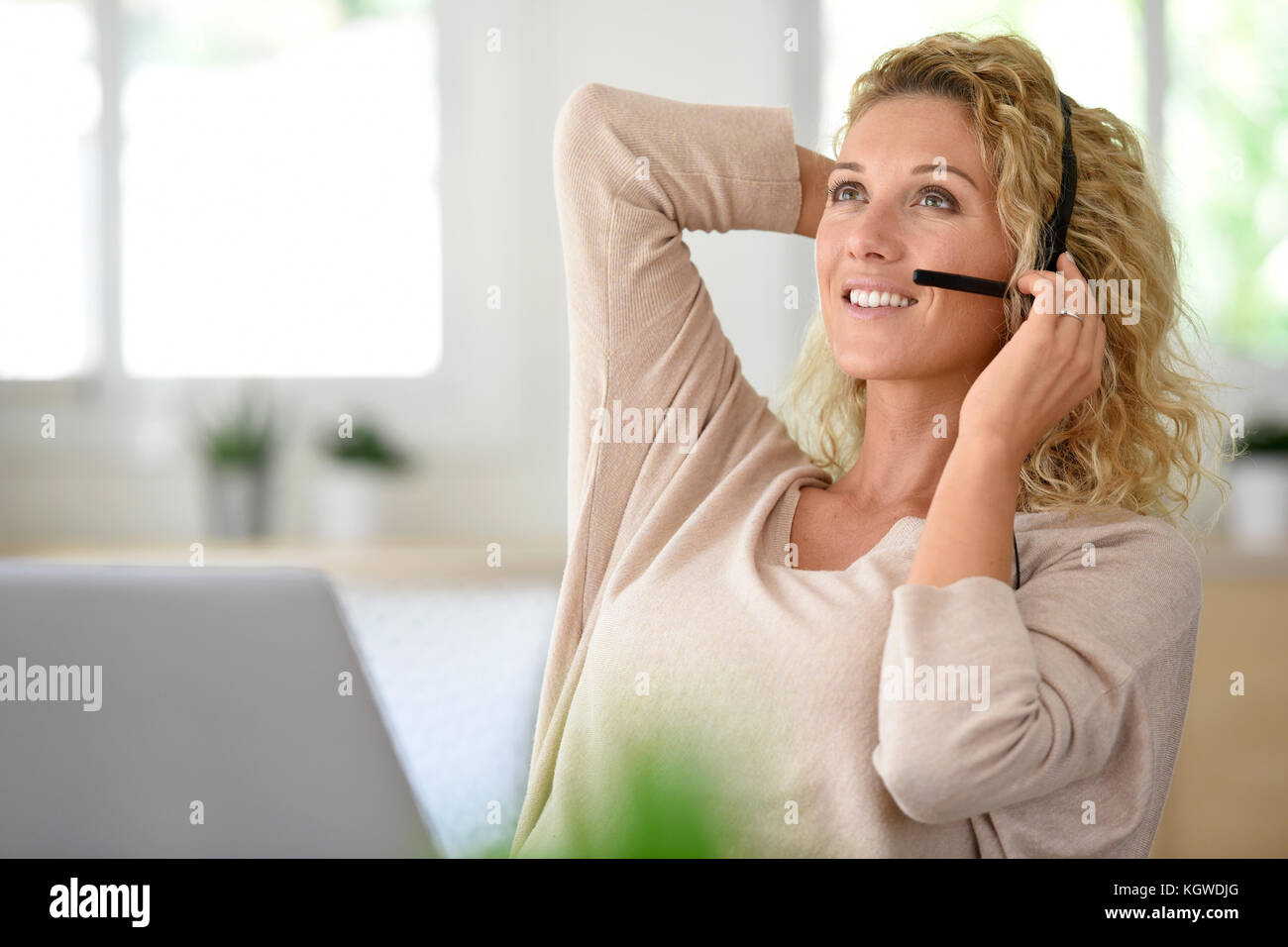 Telework hi-res stock photography and images - Alamy