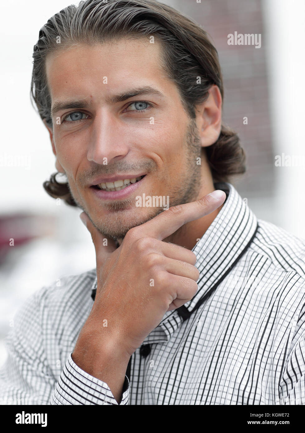 portrait of a successful man Stock Photo - Alamy