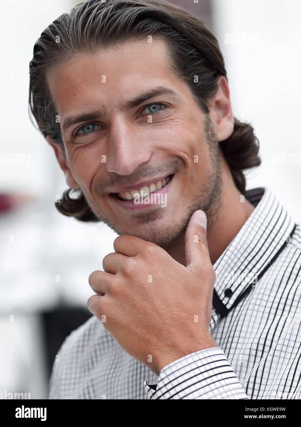 face of a successful person Stock Photo - Alamy