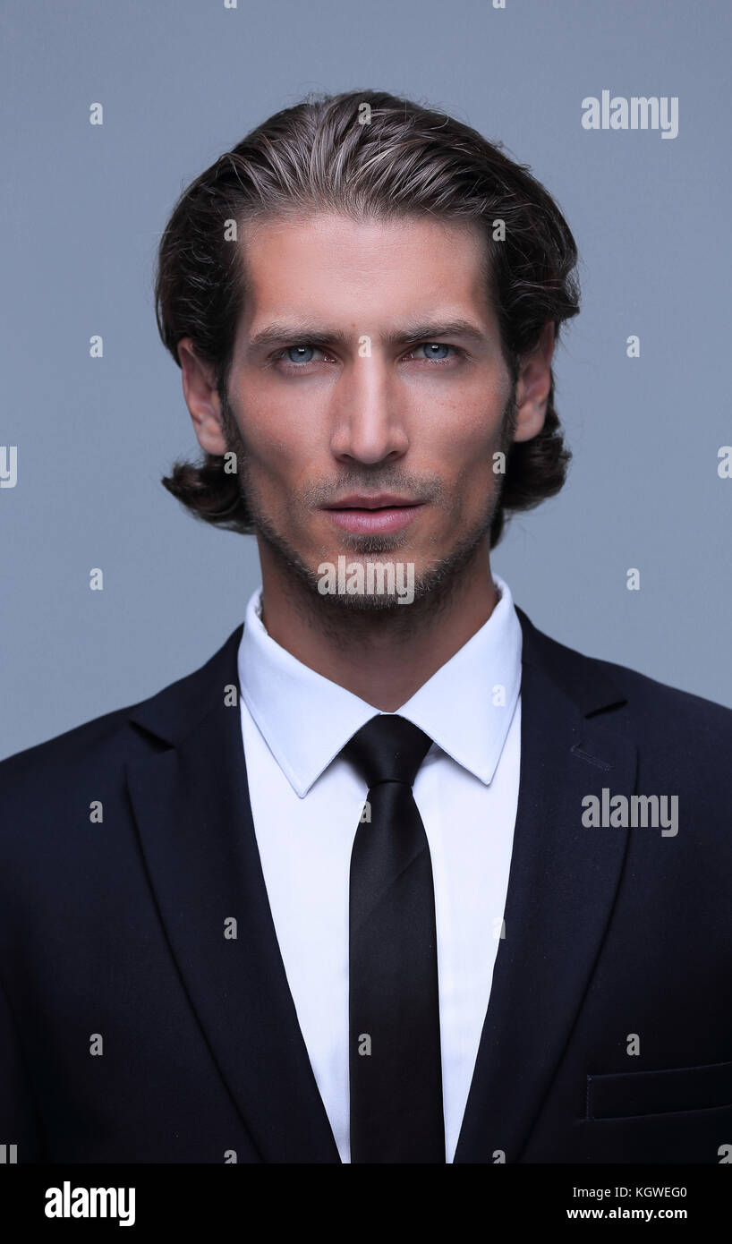 face of responsible business men Stock Photo - Alamy