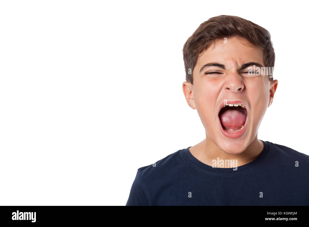 Frustration scream yell hi-res stock photography and images - Alamy