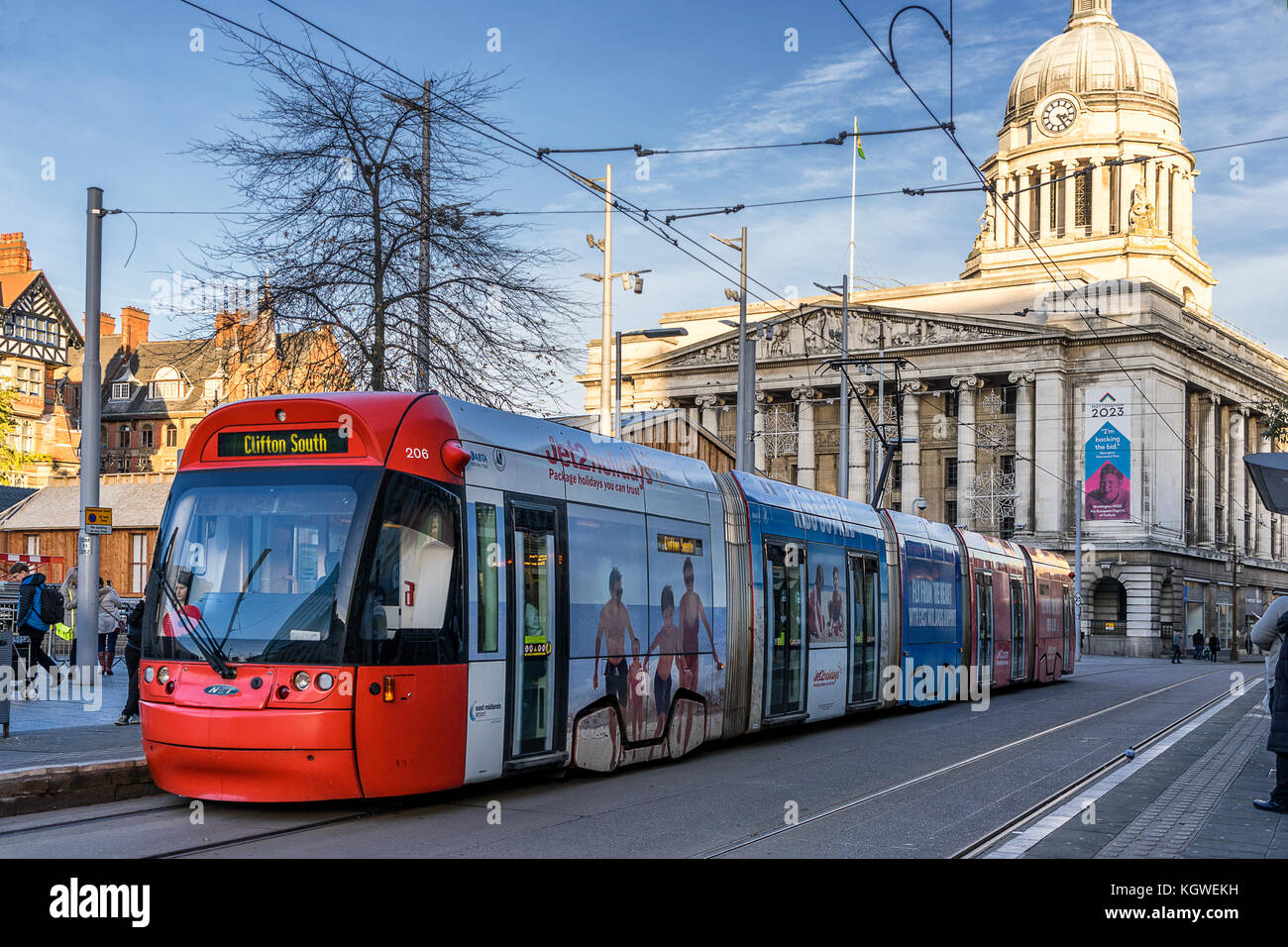 Nottingham Tram Stop High Resolution Stock Photography and Images - Alamy