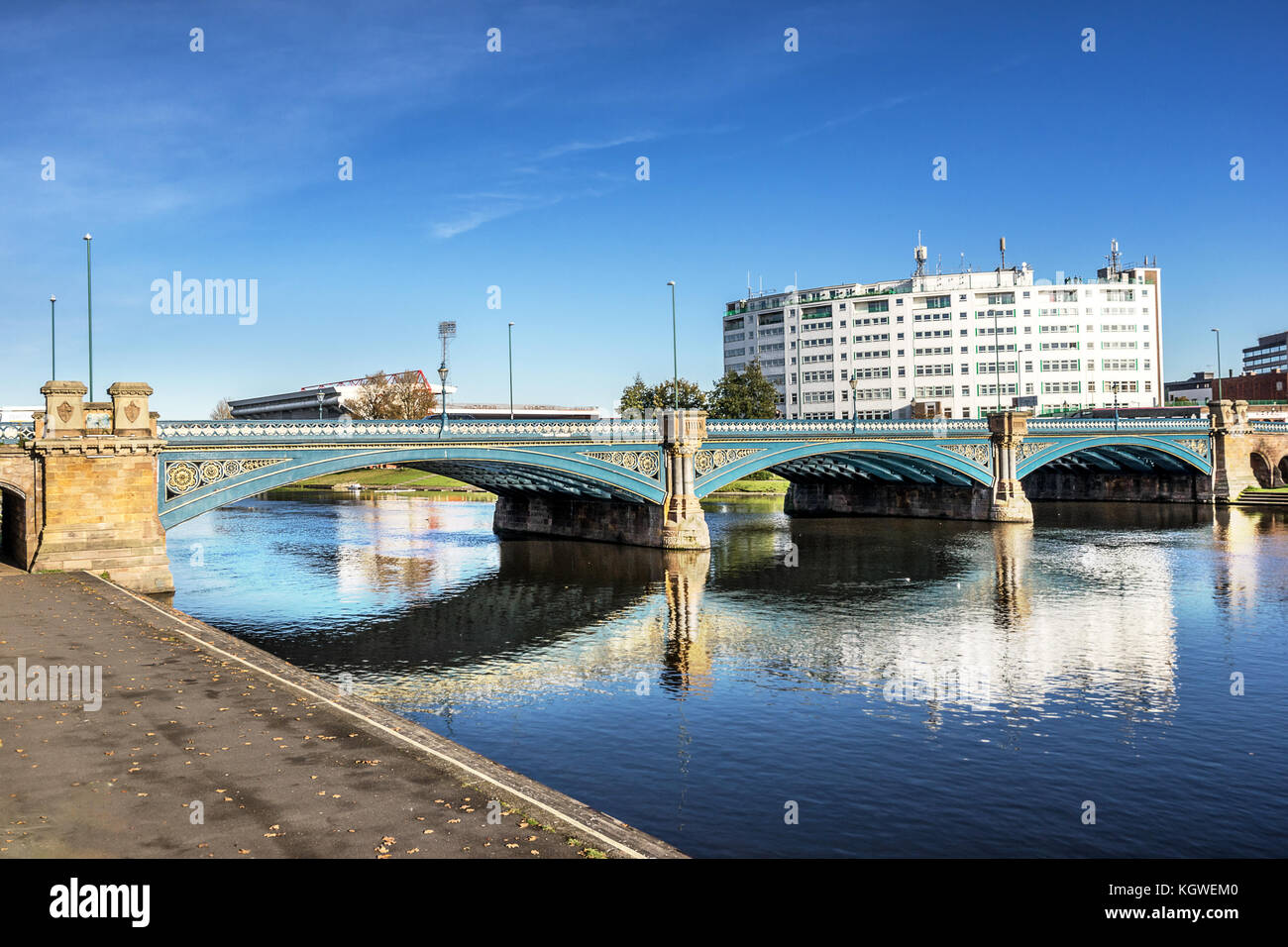 Trent Bridge Nottingham Stock Photo - Alamy