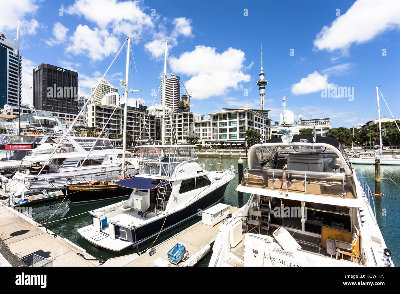Aucklands waterfront hi-res stock photography and images - Alamy