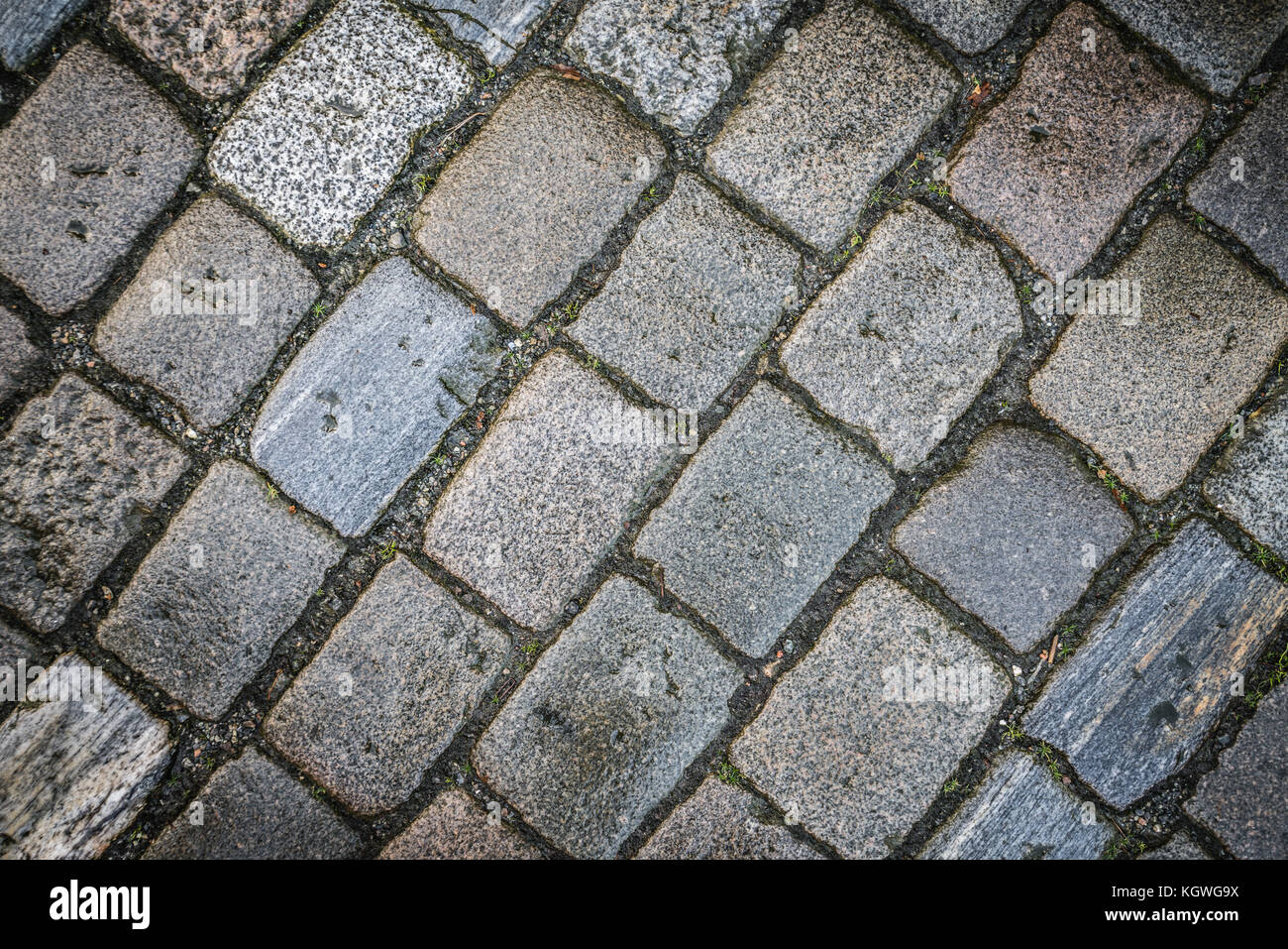 Pattern of a cobblestones that can be used as background or overlay ...