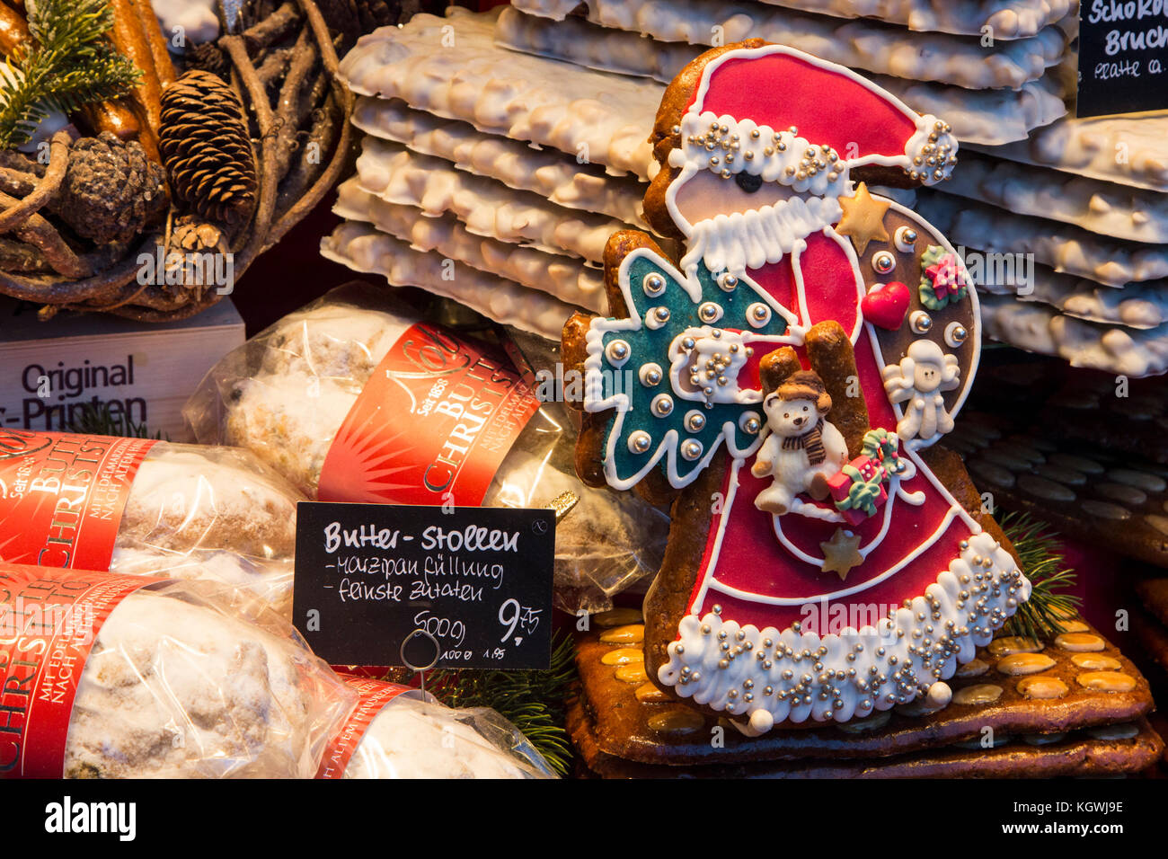 Traditional Aachener Printen gingerbread on sale at the annual ...