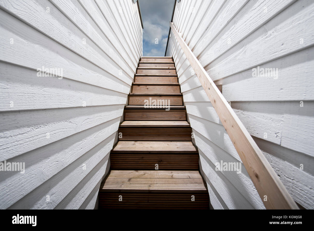 Stairs rise staircase up steps hi-res stock photography and images - Alamy
