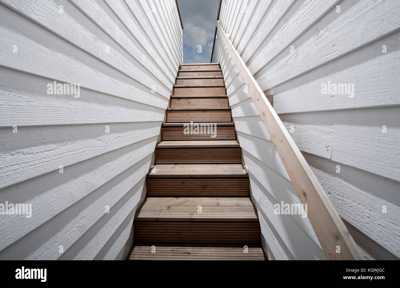 Stairs rise staircase up steps hi-res stock photography and images - Alamy