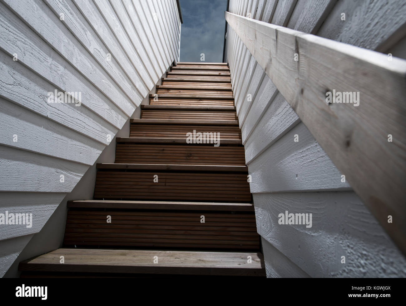Stairs rise staircase up steps hi-res stock photography and images - Alamy