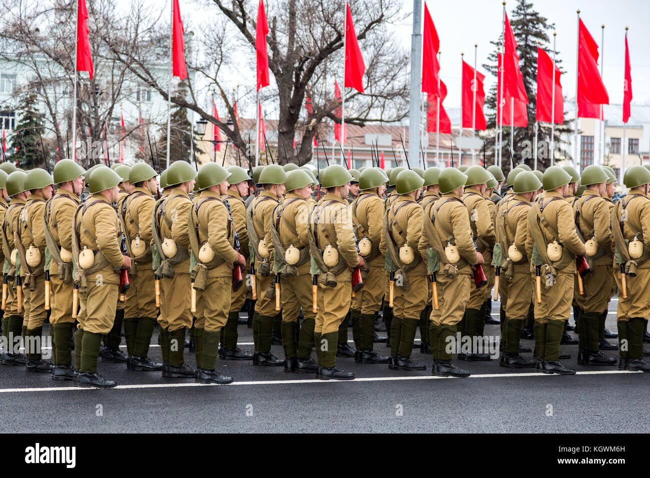 Ussr military parade in red square hi-res stock photography and images ...