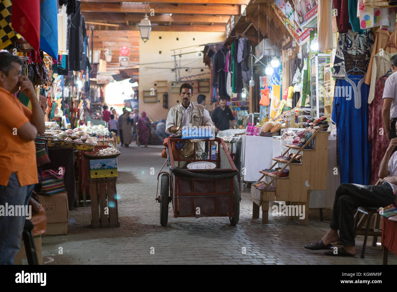 Street Market in The Medina (Old City), Fez, Morocco Stock Photo - Alamy