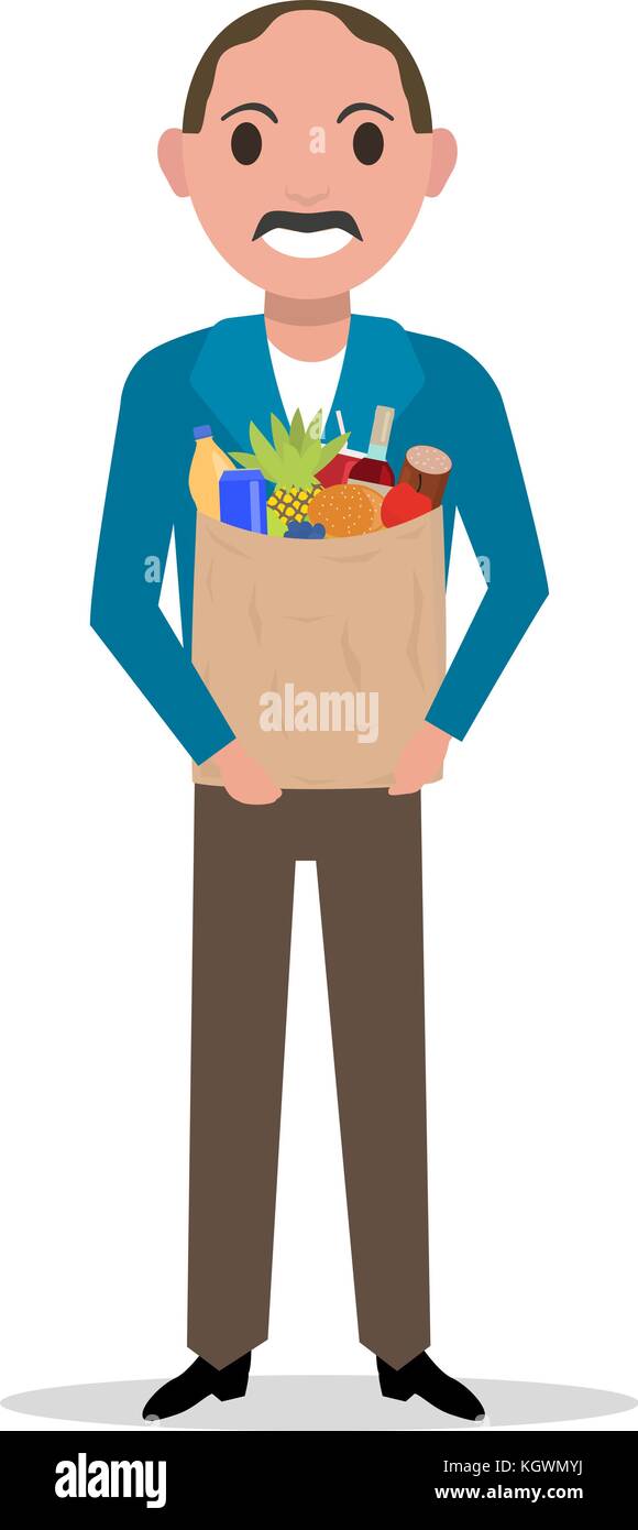 Fresh food department Stock Vector Images - Alamy