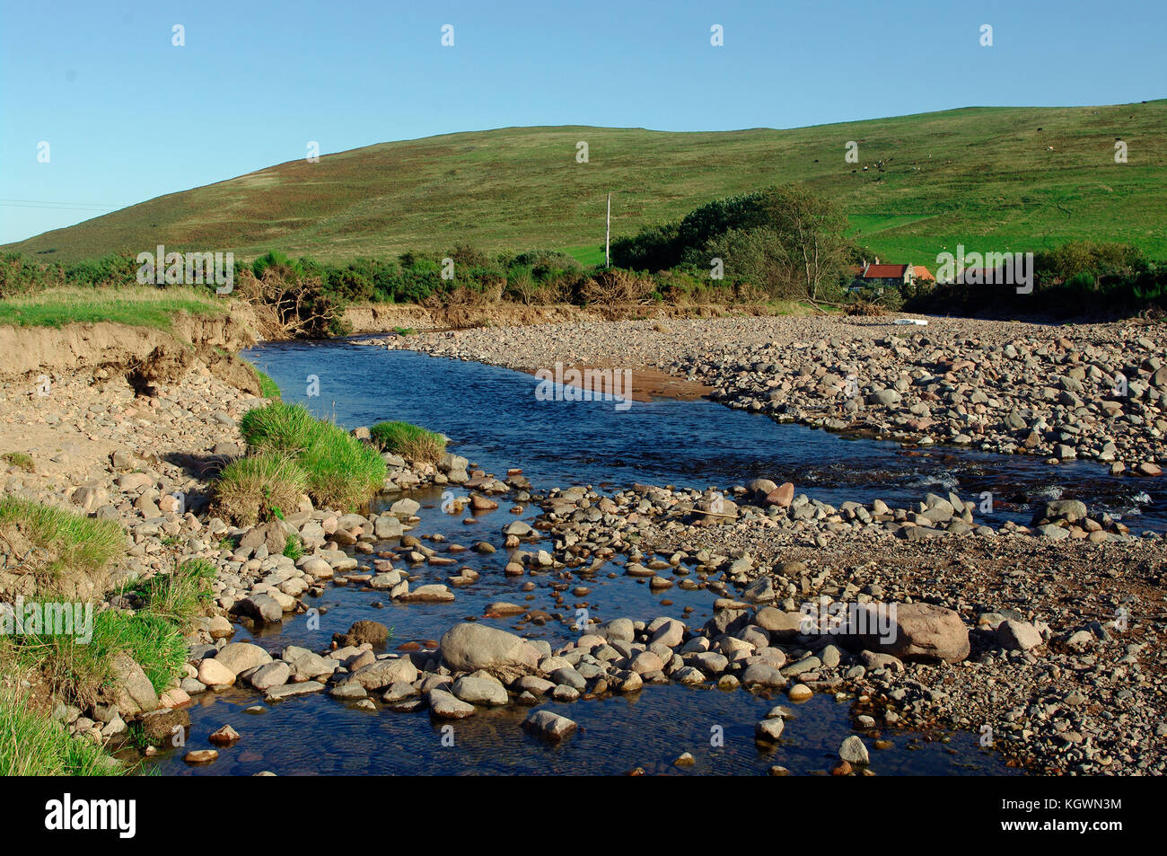 River Breamish at Ingram, Northumberland Stock Photo - Alamy