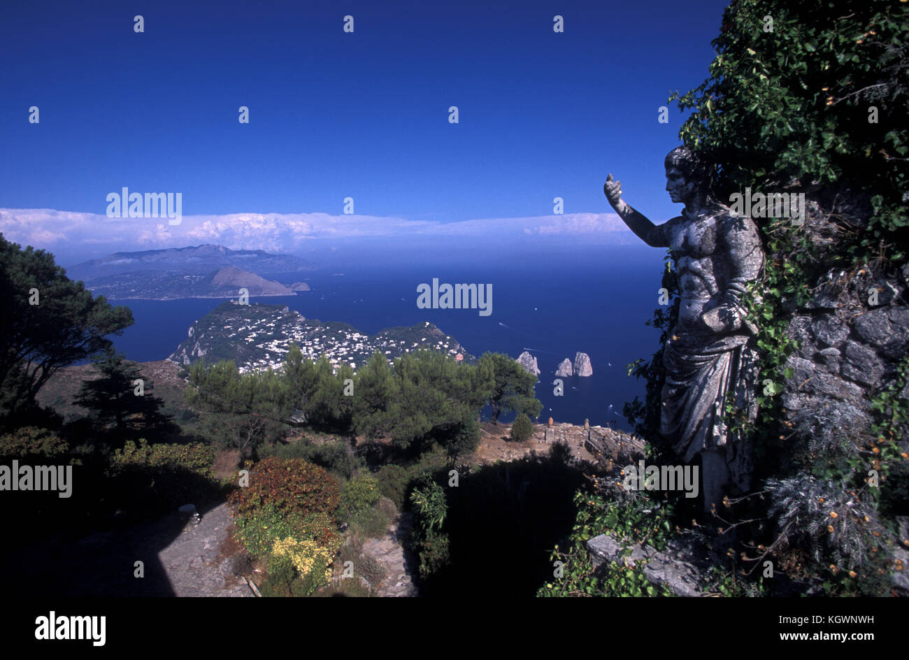 Capri, Bay of Naples, Italy Stock Photo - Alamy