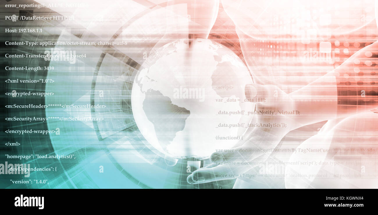 Global Technology Company or a Software Business Stock Photo - Alamy