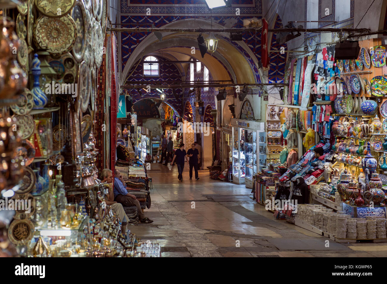 The Grand Bazaar, Istanbul, Turkey Stock Photo - Alamy