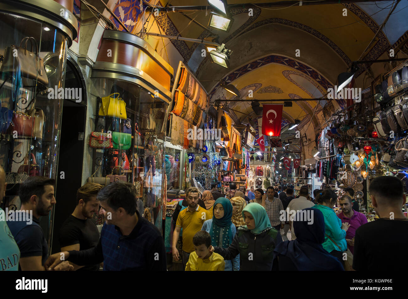 The Grand Bazaar, Istanbul, Turkey Stock Photo - Alamy
