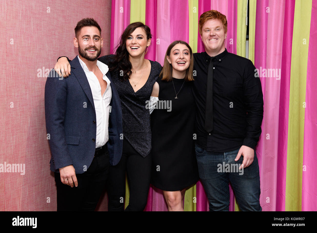 Double Date - UK film premiere Featuring: Michael Socha, Georgia Groome ...