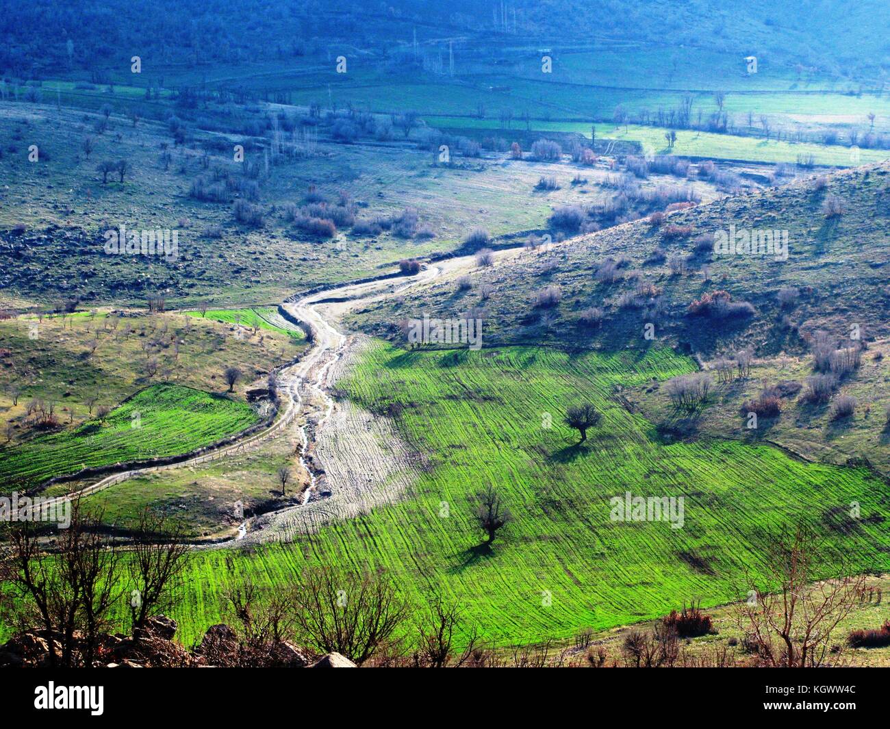 Kurdistan nature, landscape Stock Photo - Alamy