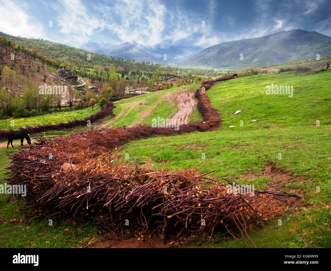 Kurdistan nature, landscape Stock Photo - Alamy