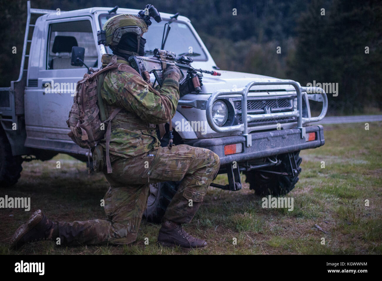 Australian Army Soldier Stock Photo - Alamy