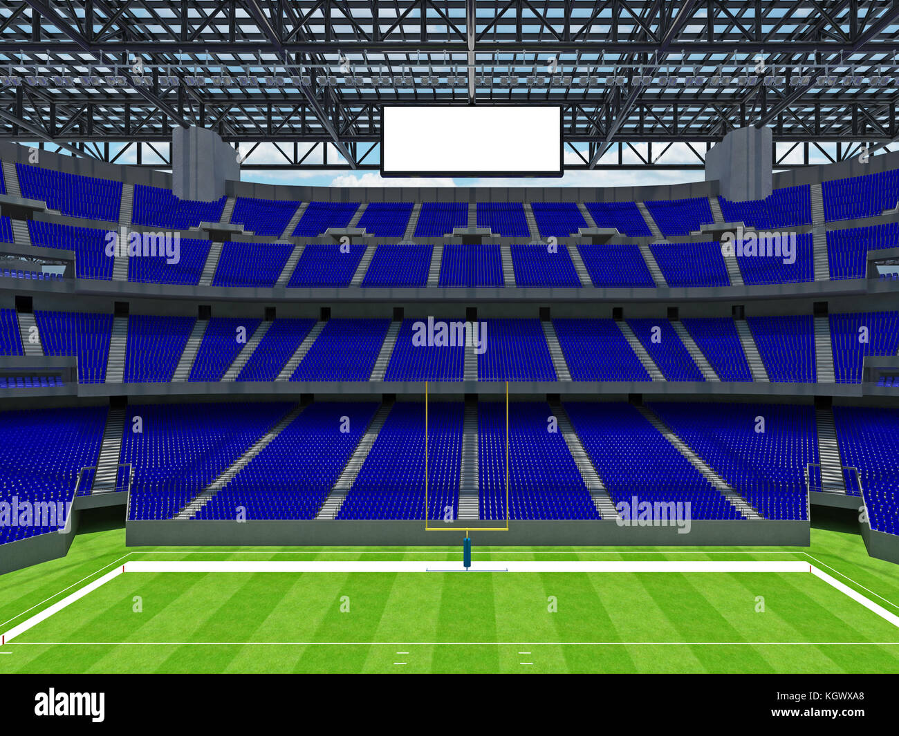 Empty American Football Stadiums