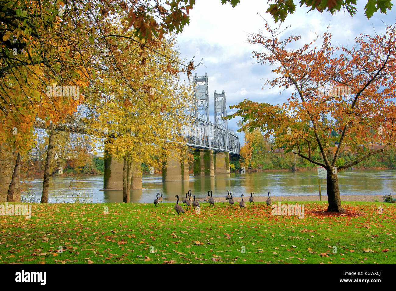Union Street Railroad Bridge Stock Photo - Alamy