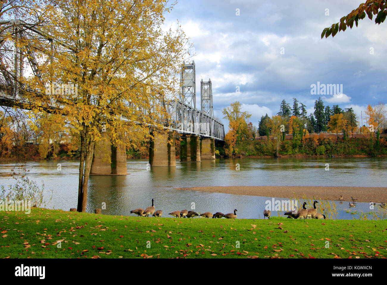 Union Street Railroad Bridge Stock Photo - Alamy